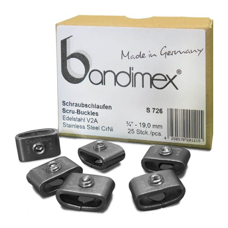 Bandimex L-Band – V2A Edelstahl, 30 m/Rolle, Breite: 19,0 mm – 3⁄4 ...