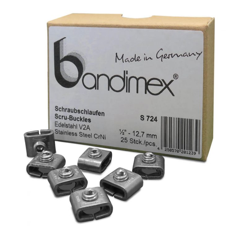Bandimex Band – V2A Edelstahl, Breite: 12,7 mm – 1⁄2″ – Bandimex ...
